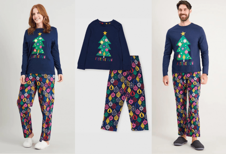 The Best Matching Family Christmas Pyjamas 2025