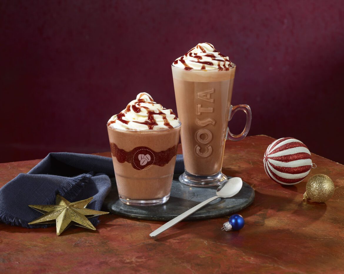 Costa Christmas Menu Revealed For 2025
