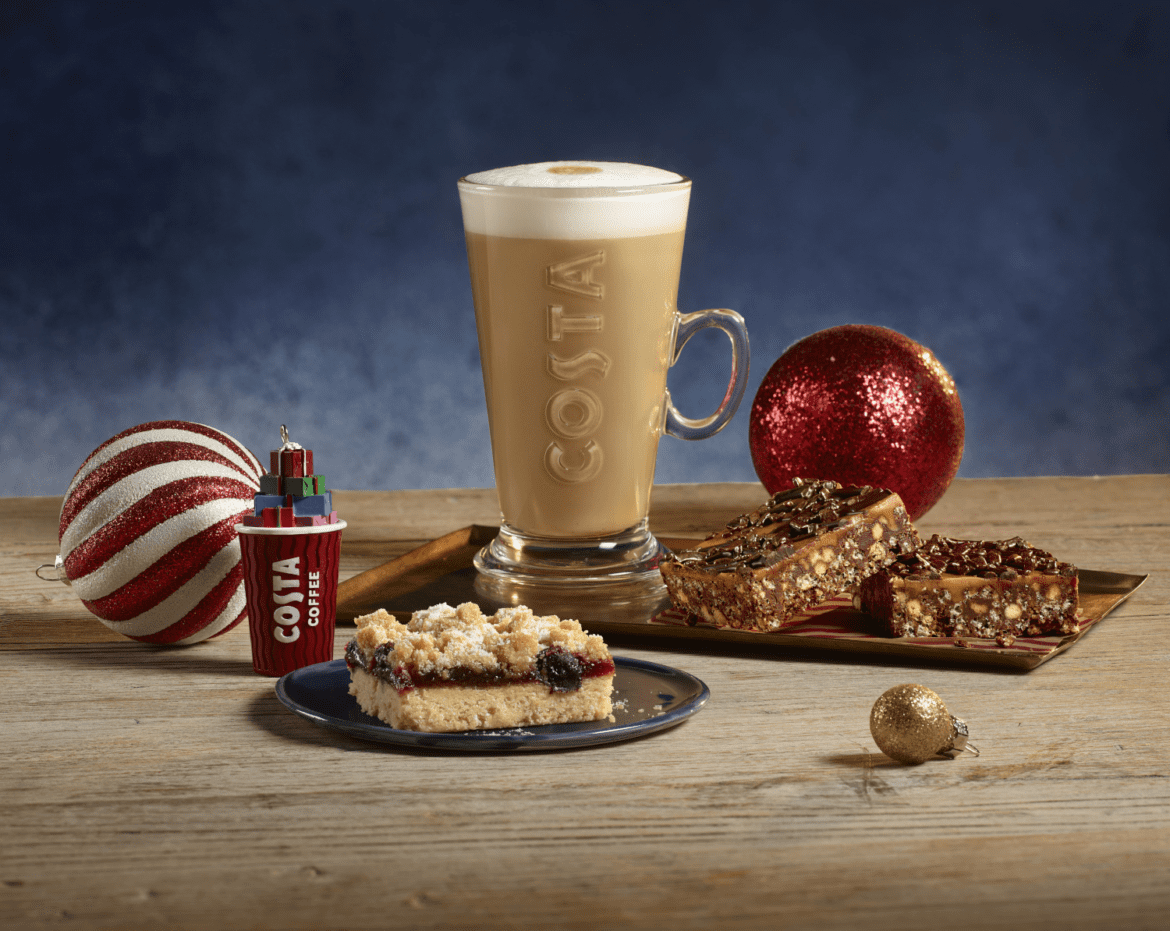 Costa Christmas Menu Revealed For 2025