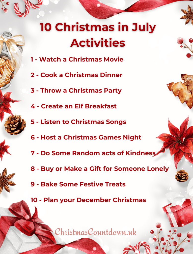 Christmas In July 2026 - How & When To Celebrate