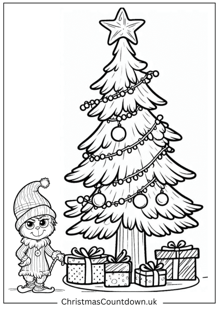 30+ Grinch Colouring Pages - Free & Printable