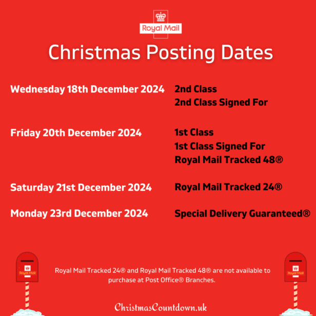 Royal Mail Last Christmas Posting Dates 2025 Royal Mail Last Christmas Posting Dates 2025