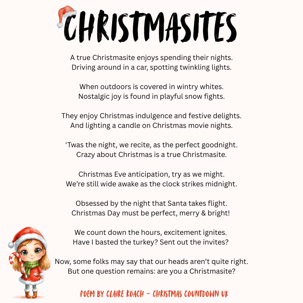 Christmasites - Poem By Claire Roach